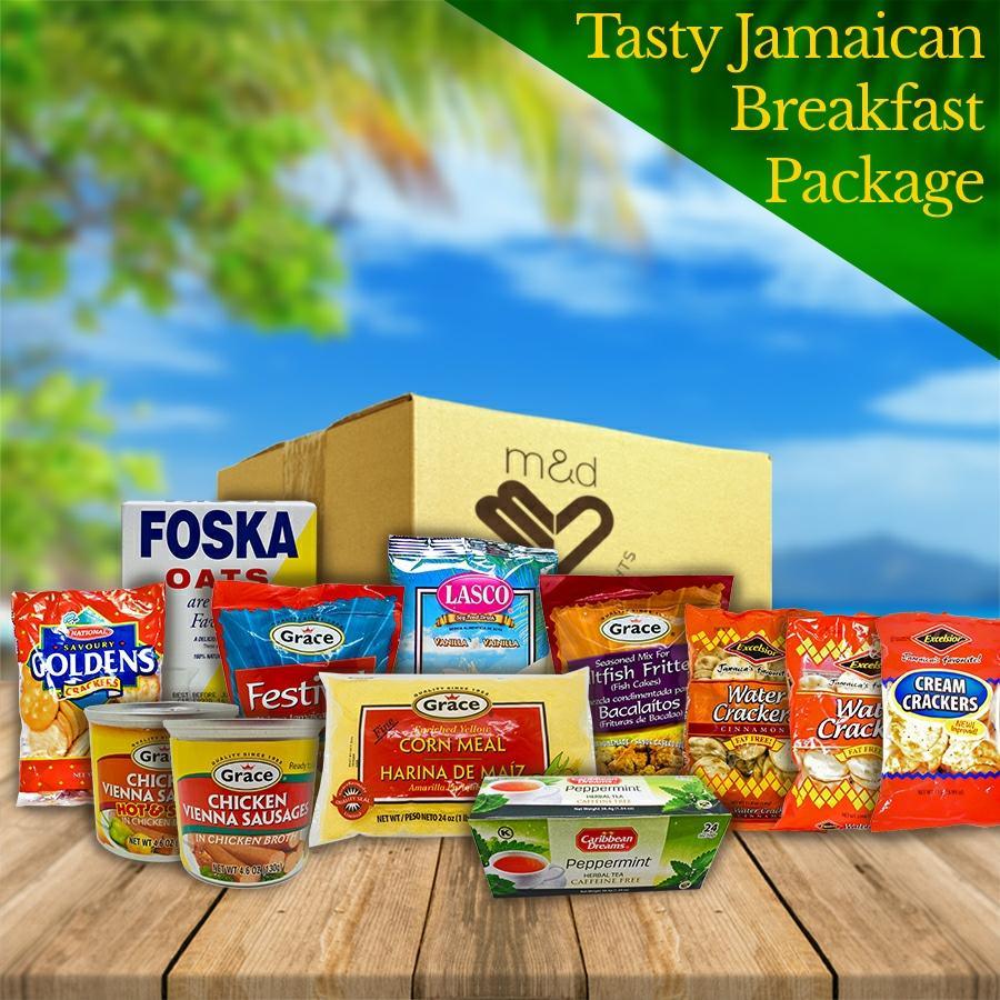 Tasty Jamaican Breakfast Package | M&D Jamaican Delights